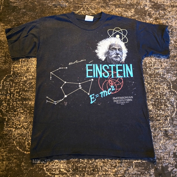 Shirts | Vintage 8s Albert Einstein Tee | Poshmark